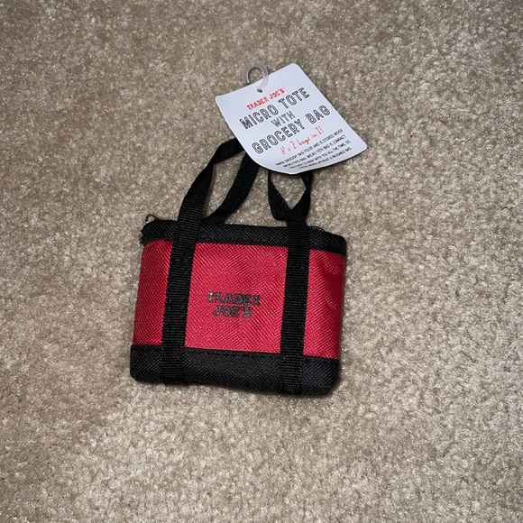 Trader Joe'S | Bags | Nwt Trader Joes Micro Mini Shopping Tote With ...